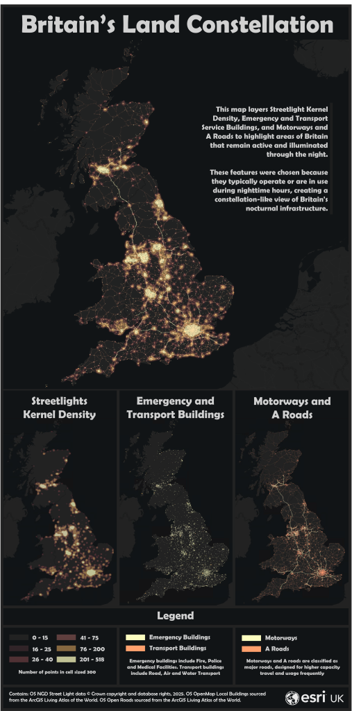 A constellation on the ground: mapping Great Britain’s street lights ...
