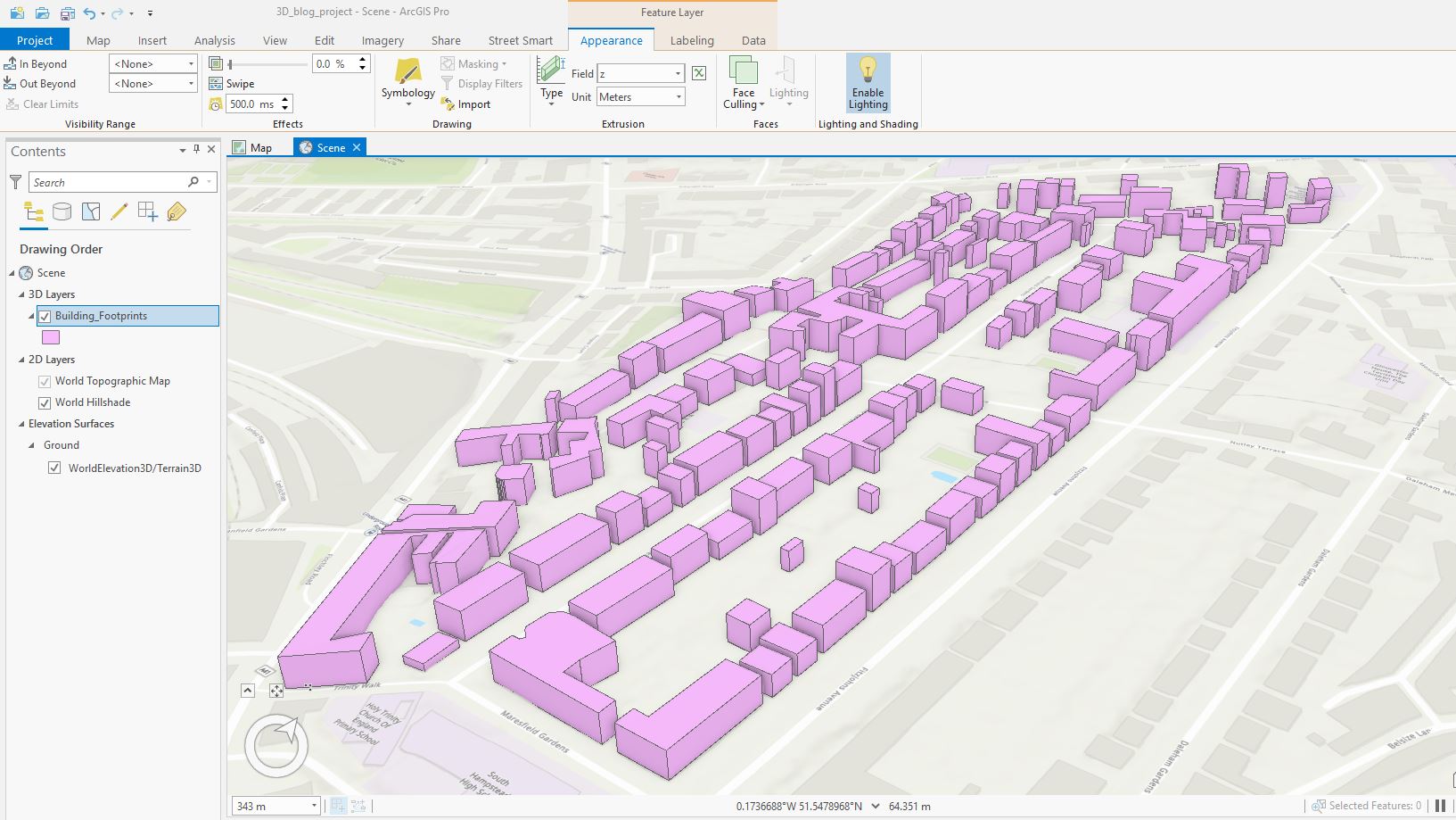 2D To 3D In ArcGIS Pro Resource Centre Esri UK Ireland